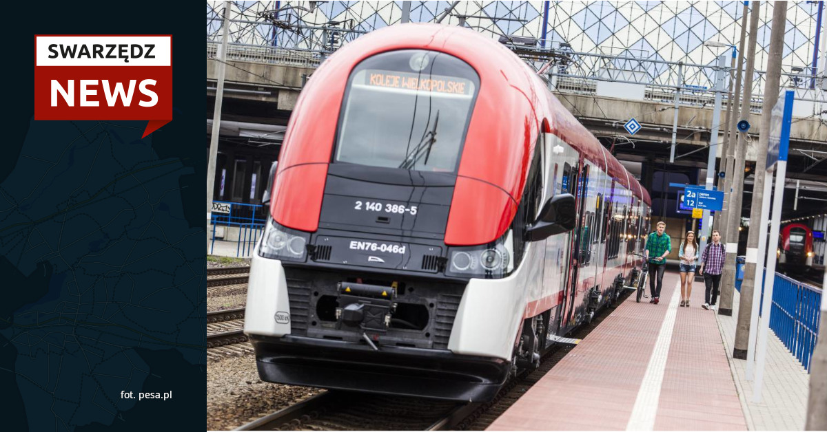 Zmiana rozkładu jazdy PKP - Swarzędz News